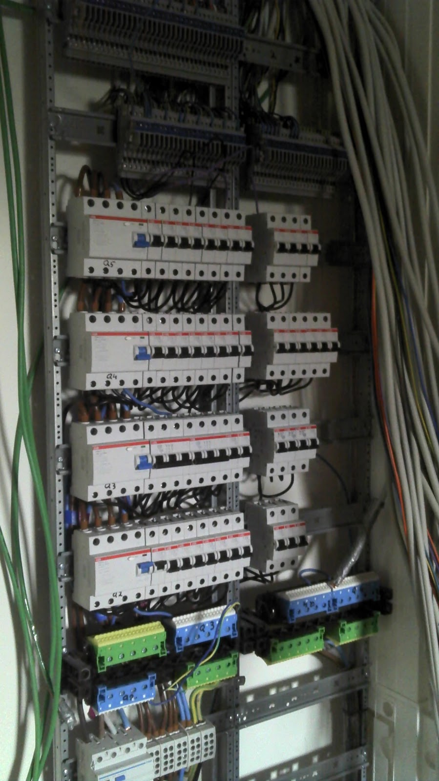 Hausbau - Das Tor zur Hölle ;-): Der Verteilerschrank (23.05.2012)